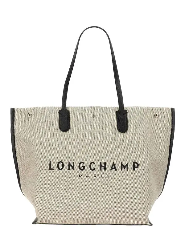 Longchamp Roseau Large Shopping Bag - Powder