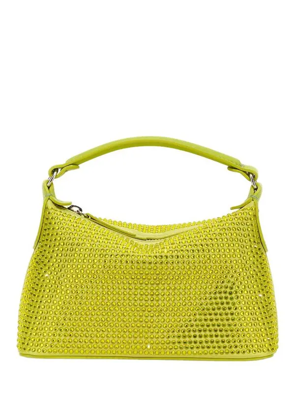 LEONIE HANNE X LIU JO Hobo Bag With Rhinestones - Yellow