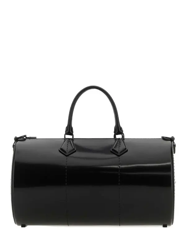Max Mara Brushedrolll Handbag - Black