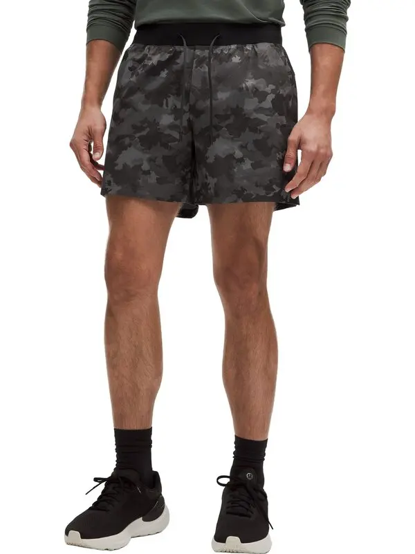 Lululemon Zeroed In Linerless Short 5 - Thawed Camo Black