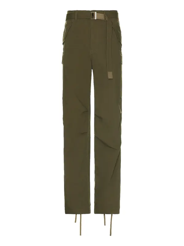 Sacai Rip Stop Pants - Khaki