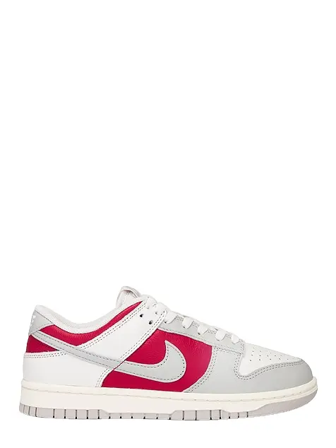 Nike Dunk Low Retro - Phantom  Light Iron Ore  Gym Red  & Pale