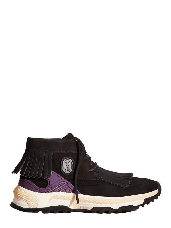 Coach Restored C243 Moccasin High-top Sneaker - Black