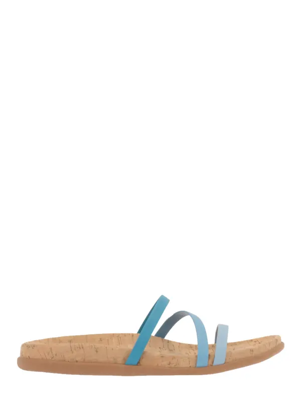 ANCIENT GREEK SANDALS Aspasia Slides - Mixed Blues
