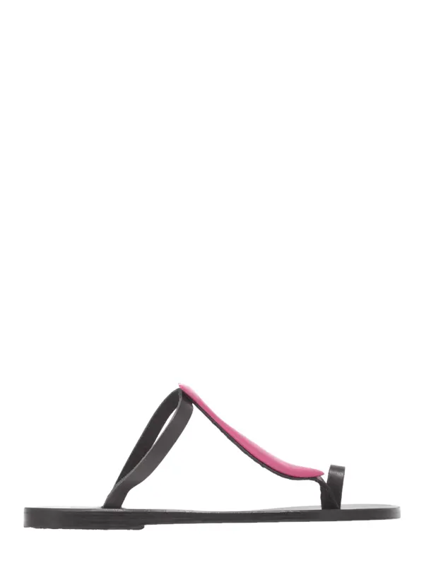 ANCIENT GREEK SANDALS Awa Sandals - Black/pink