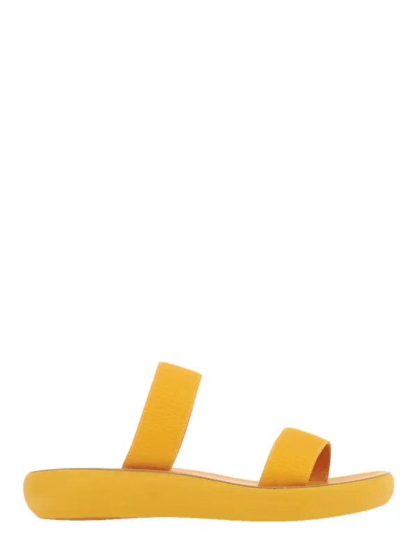ANCIENT GREEK SANDALS Timia Slides - Mandarin