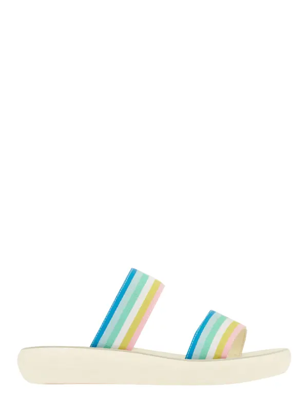 ANCIENT GREEK SANDALS Timia Slides - Multi Stripes