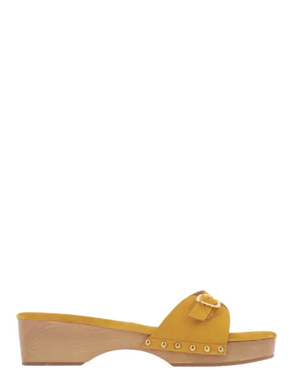 ANCIENT GREEK SANDALS Omonia Sabot - Yellow