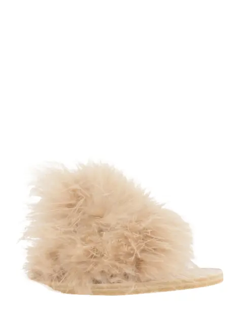 ANCIENT GREEK SANDALS Mia Slides - Beige