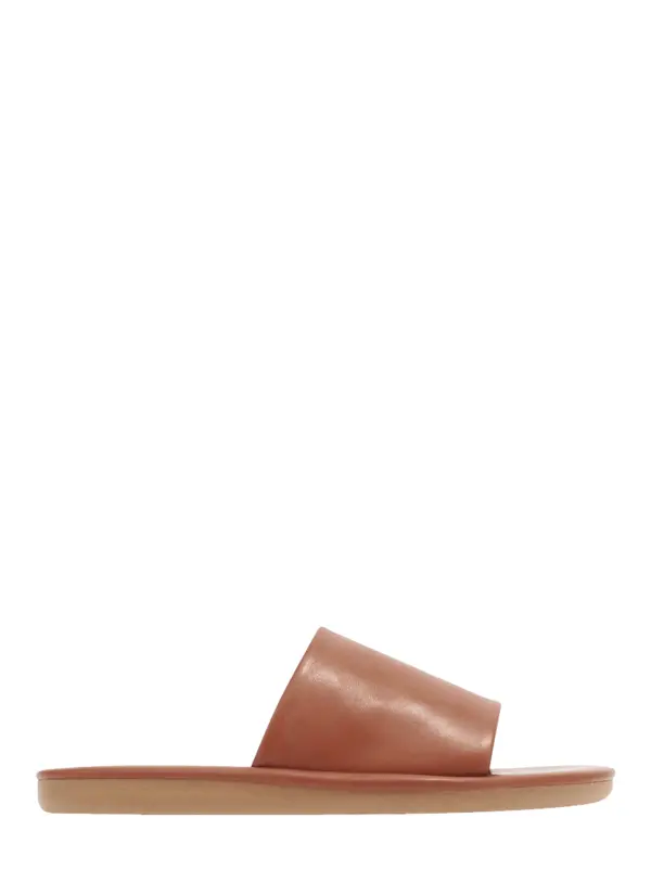 ANCIENT GREEK SANDALS Cerastes Slides - Terracota