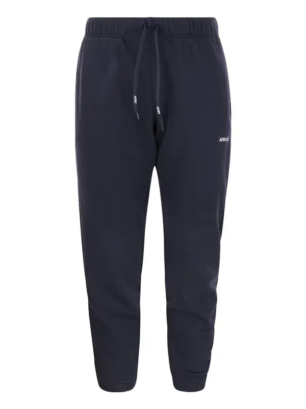 AUTRY Sweatpants With Logo Patch - Blue