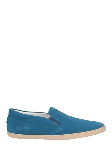 TOD'S Leather Espadrilles - Green