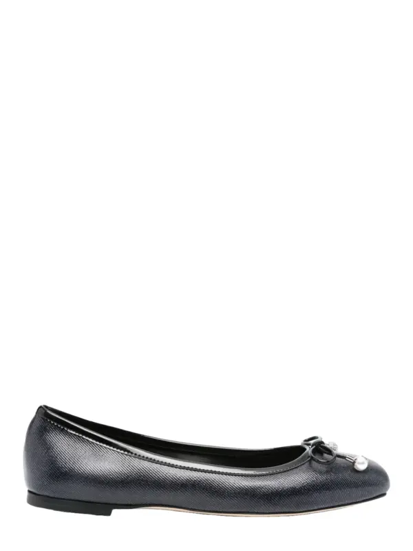 JIMMY CHOO Elme Ballerina Shoes - Blue