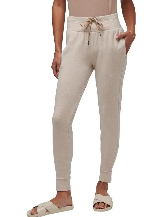 Travis Mathew Cloud Terry Drawstring Joggers - Heather Natural