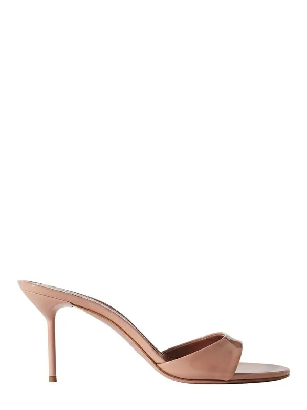 Paris Texas Lidia Patent-leather Mules - Pink