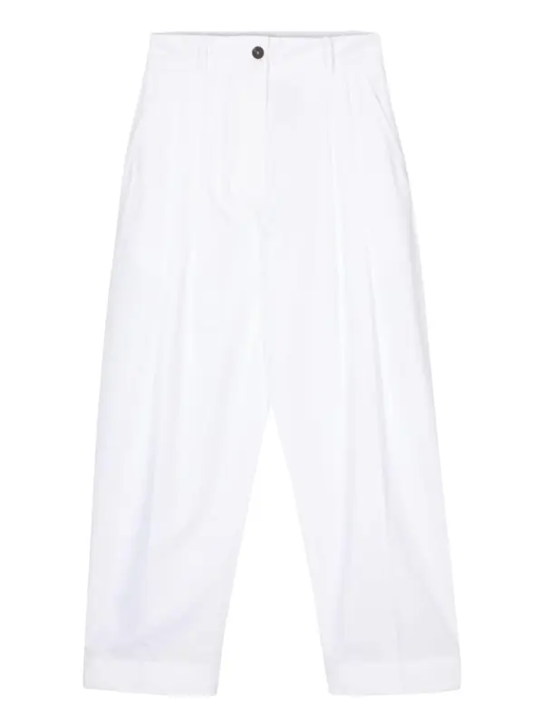 Studio Nicholson Acuna High-waisted Trousers - White