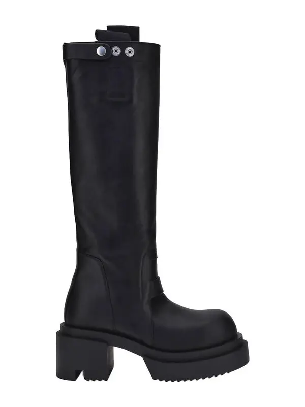 Rick Owens Platform Boots - Black