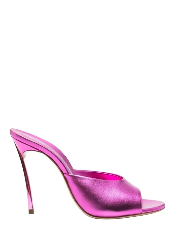 Casadei 100mm Blade Flash Sandals - Pink