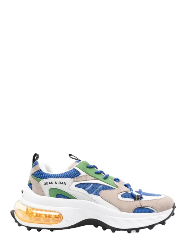 Dsquared2 Bubble Panelled Sneakers - Blue