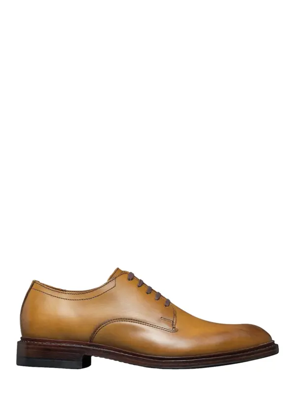 Allen Edmonds Trevor Leather Derby Shoes - Walnut