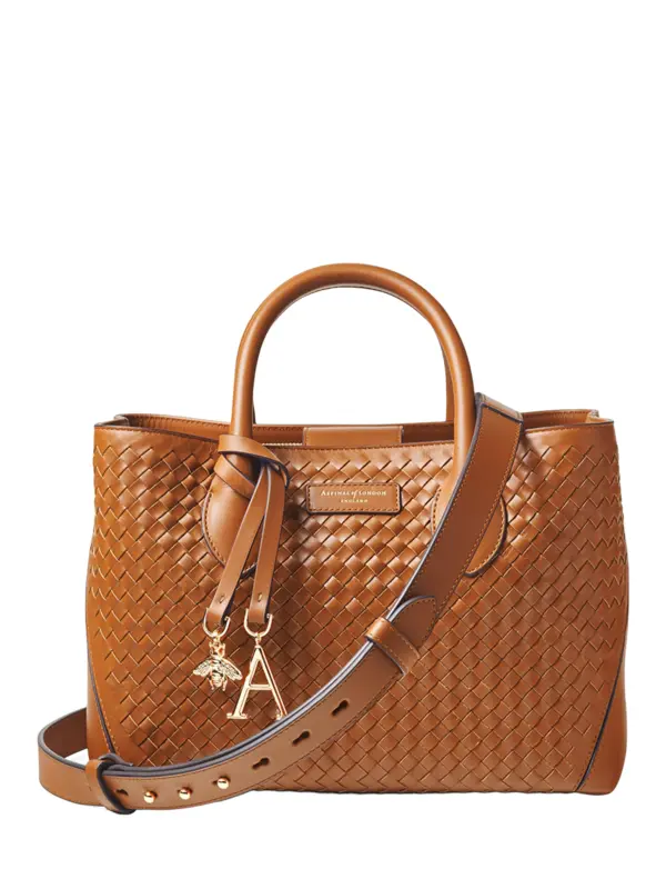 ASPINAL OF LONDON Medium London Tote Bag - Brown
