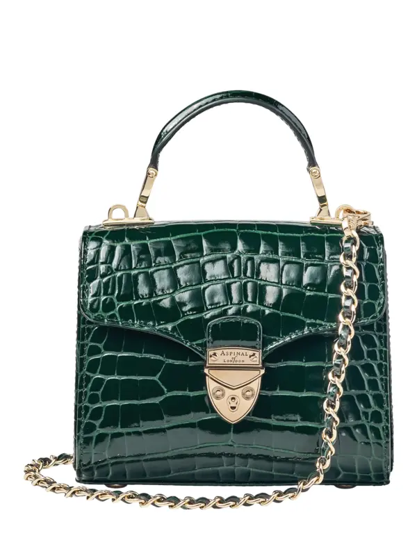 ASPINAL OF LONDON Mini Mayfair Bag - Green