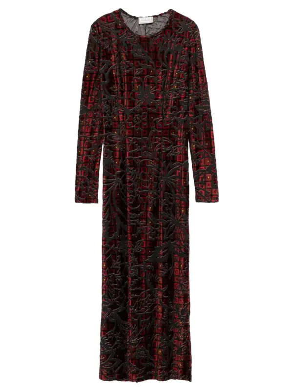 PIERRE-LOUIS MASCIA Pillow Midi Dress - Black