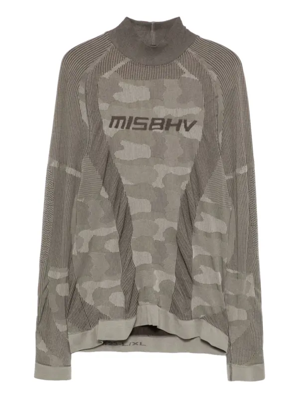 MISBHV Camouflage Sport Sweater - Brown