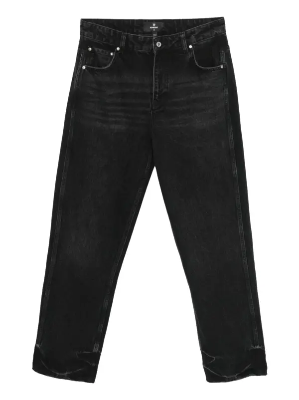 REPRESENT R2 Straight-leg Jeans - Black