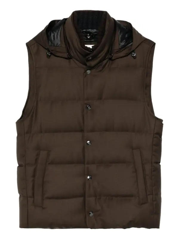 MONTECORE Padded Gilet - Brown