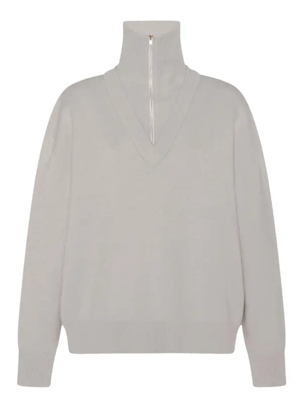 Rosetta Getty Double-layer Pullover Jumper - Neutrals
