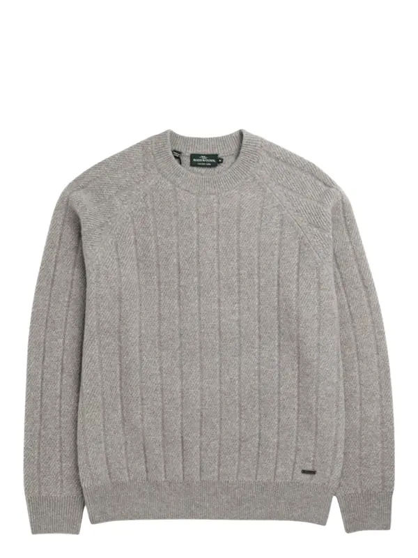 Rodd & Gunn Arrow River Wool Crewneck Sweater - Grey Marle