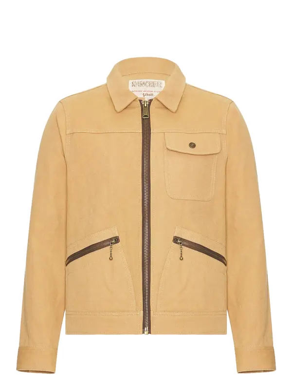 SCHOTT Unlined Utility Jacket - Tobacco