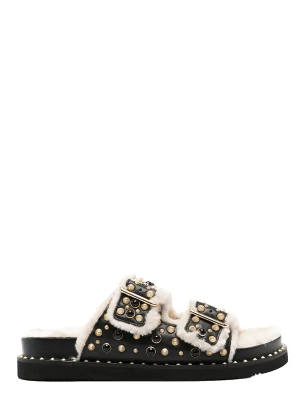 Ash Utah Slides - Black