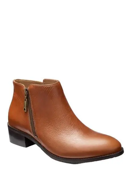 Samuel Hubbard Valencia Ankle Boot - Whiskey Tan Leather