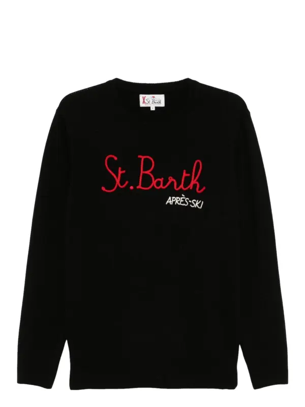 MC2 SAINT BARTH Heron Sweater - Black