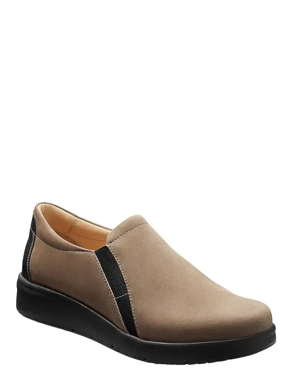 Samuel Hubbard Featherlight Marin Slip-on - Taupe Nubuck