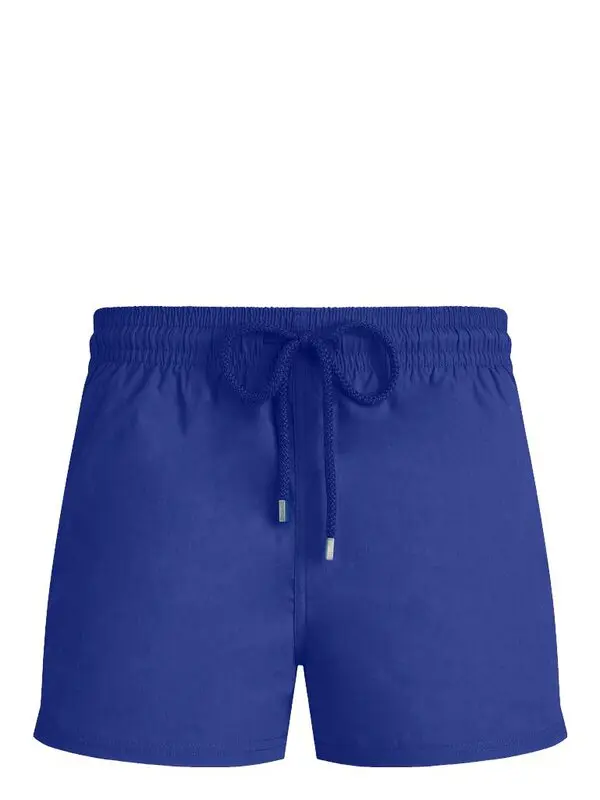 Vilebrequin Jacquard Turtles Swim Trunks - Blue