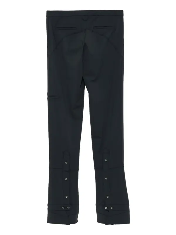SRVC STUDIO Shirt Collar Trousers - Black