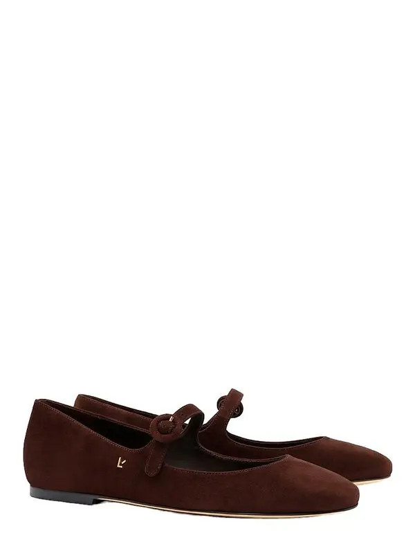 Larroude Blair Flats - Brown