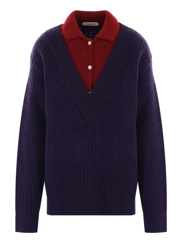 NAMACHEKO Layered Jumper - Blue