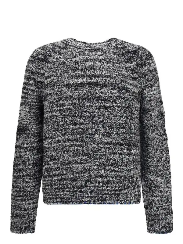SUNFLOWER Frederik Contrast Stitching Sweater - Grey