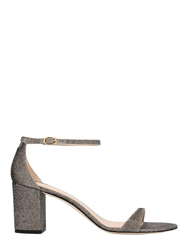 STUART WEITZMAN Nudist Ankle-strap Sandals - Pyrite