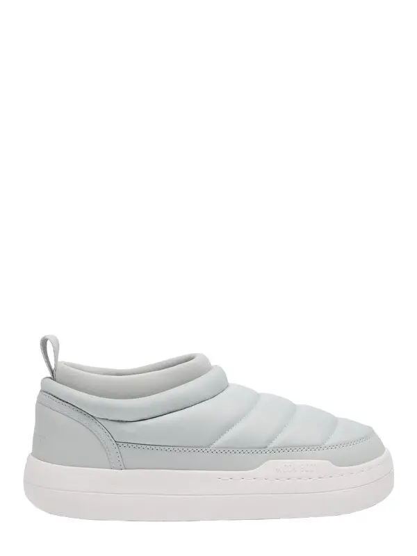 Moon Boot Park Quilted Panelled Nylon Sneakers - Grey