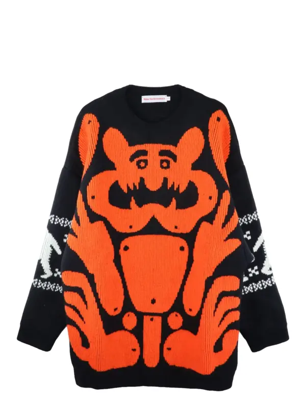 WALTER VAN BEIRENDONCK Yeti Sweater - Black