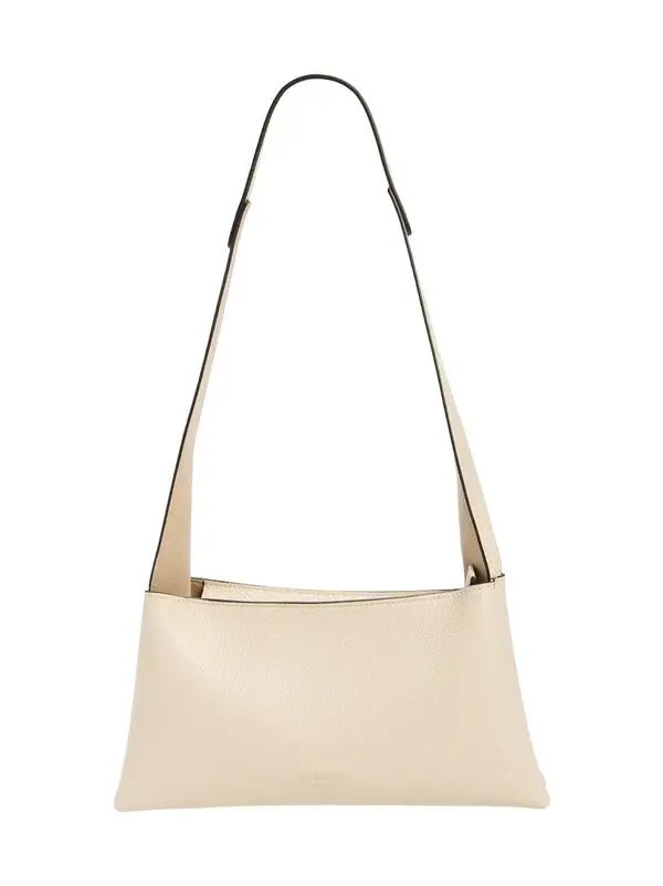 REE PROJECTS Small Nessa Leather Shoulder Bag - Beige