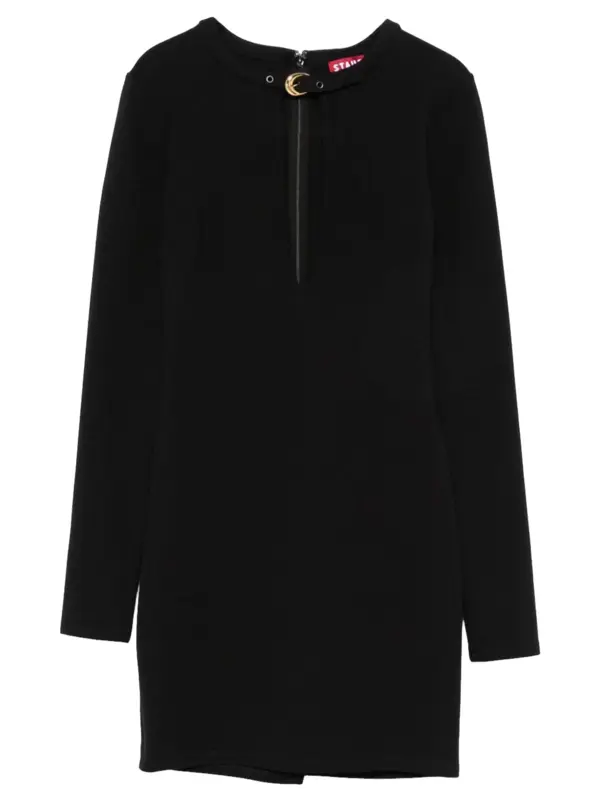 Staud Astor Mini Dress - Black