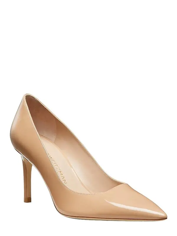 STUART WEITZMAN Power 75 Pumps - Adobe