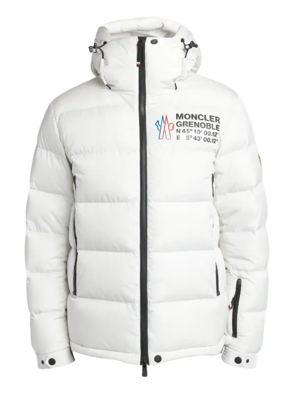 Moncler Isorno Short Down Jacket - White