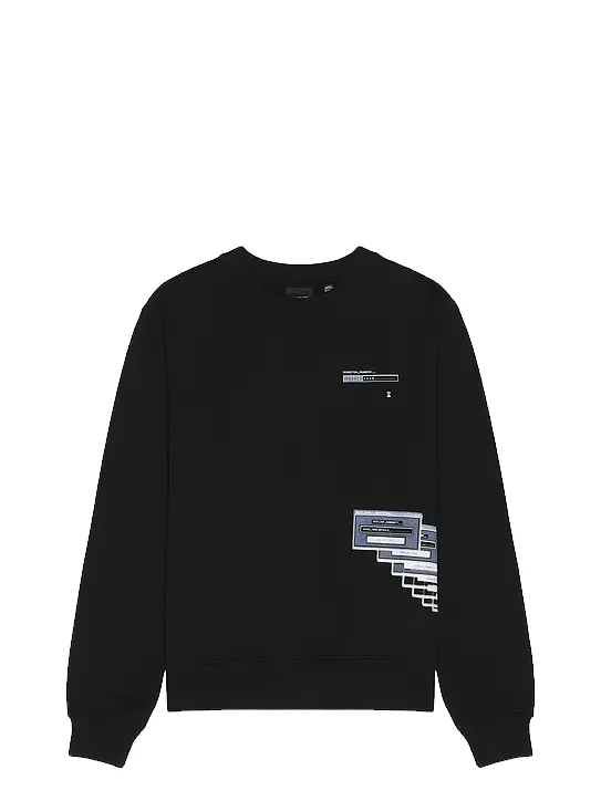 DAILY PAPER Pop Up Sweatshirt - Black